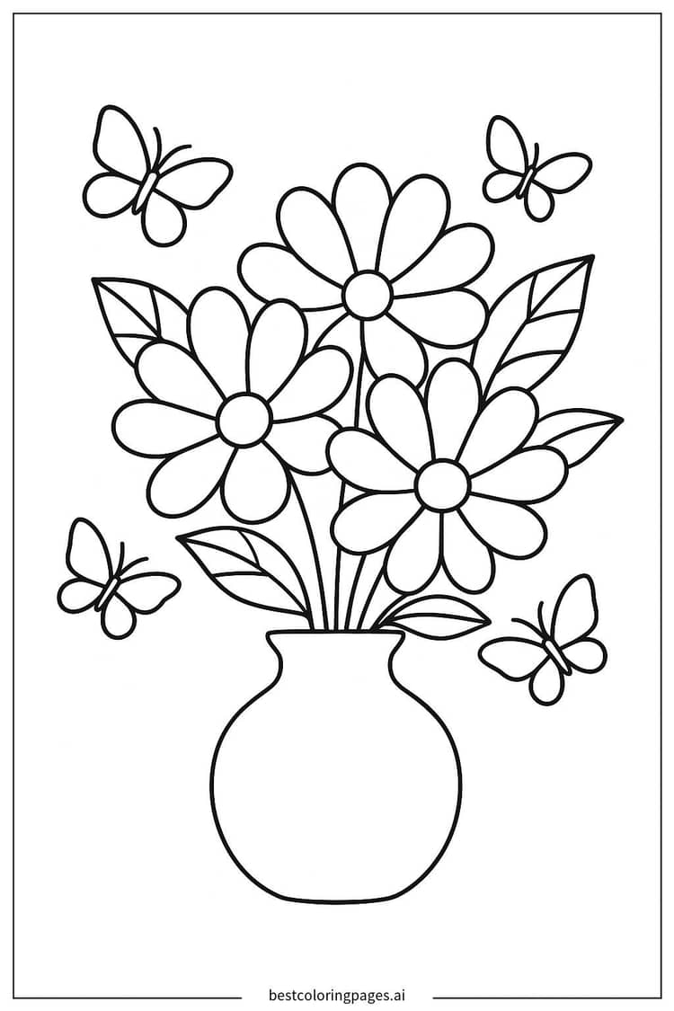 21 Bold and Easy Patterns Coloring Pages (Free PDF & PNG Printable)