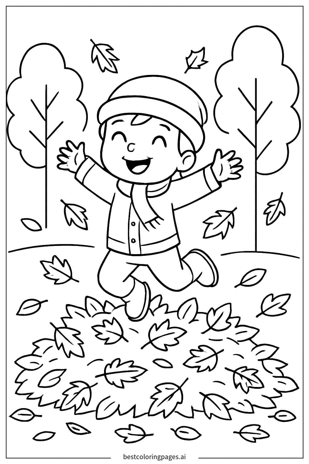 46 pages de Coloriage Automne à colorier (PDF et PNG gratuits à imprimer)