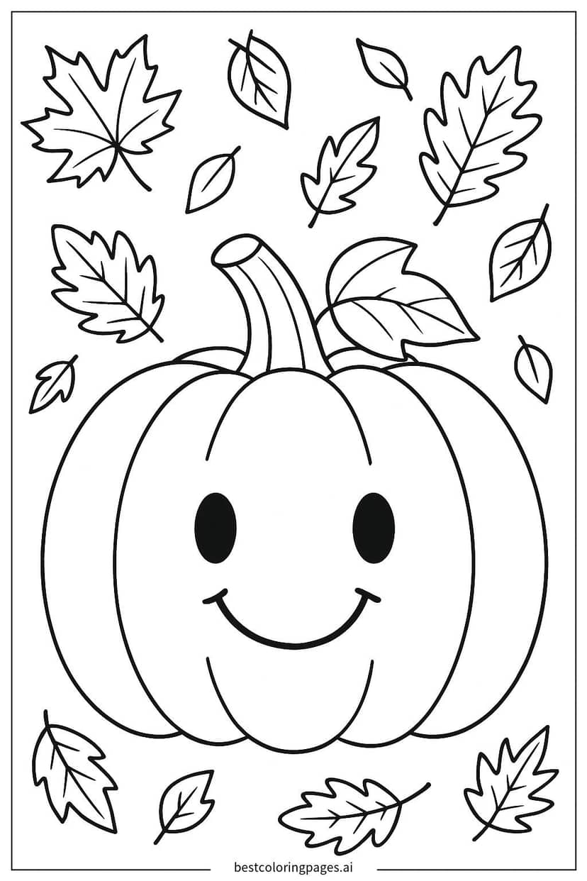 46 pages de Coloriage Automne à colorier (PDF et PNG gratuits à imprimer)
