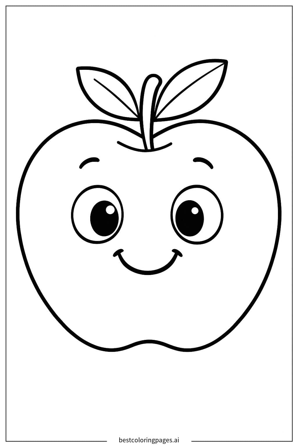 60 pages de Coloriage Pomme à colorier (PDF et PNG gratuits à imprimer)