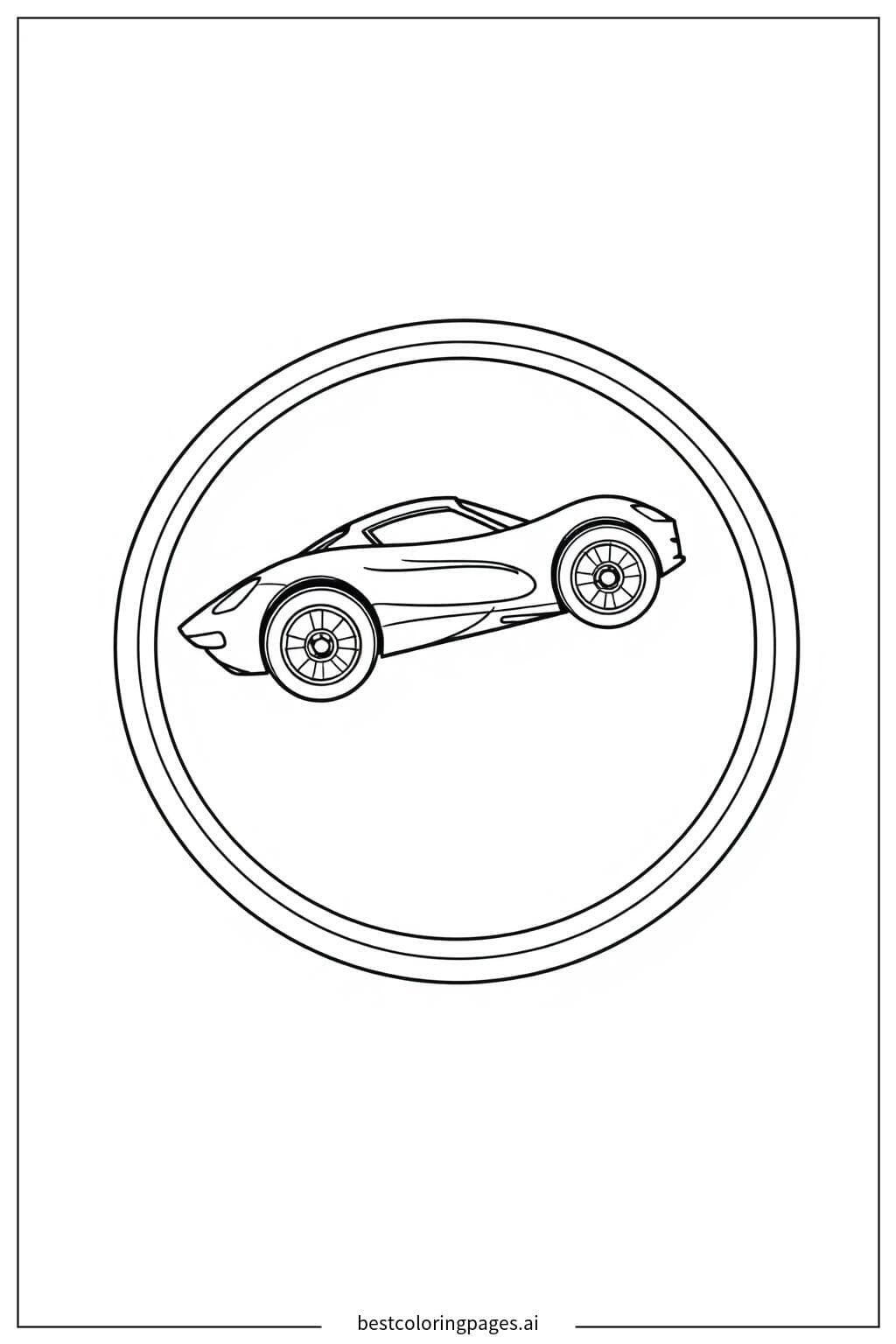 hot wheels coloring pages for toddlers