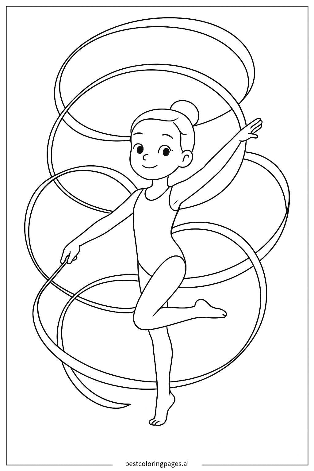 coloring book ribbon
