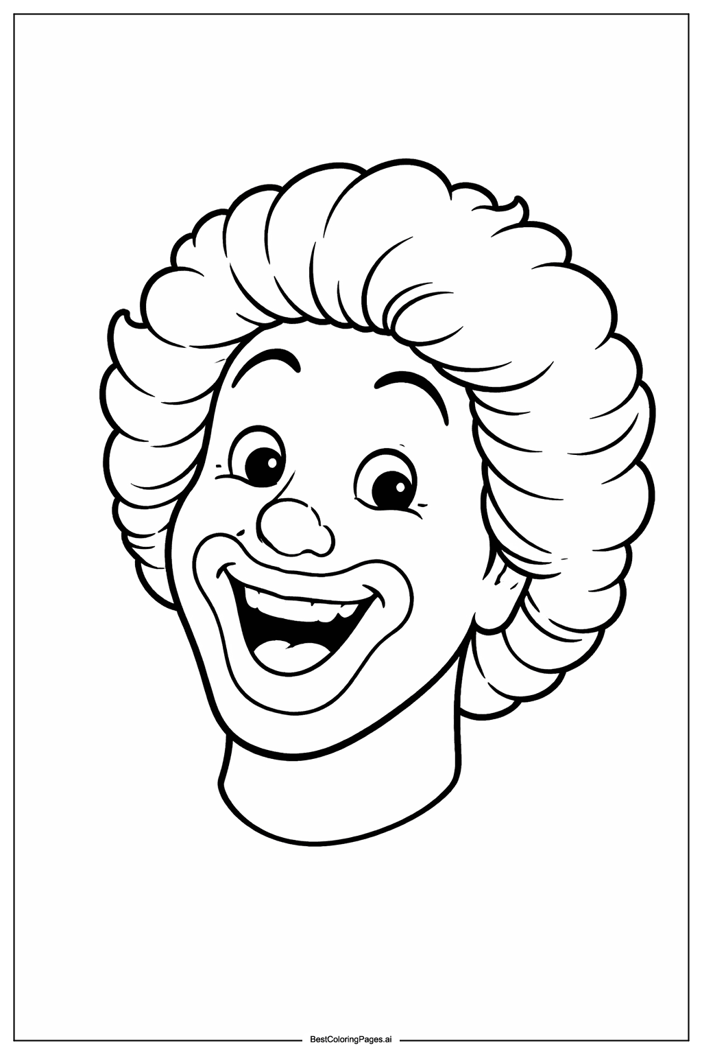 Ronald McDonald Sonriendo Dibujos para Colorear - Gratis Imprimible ...